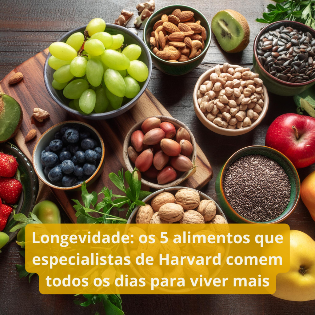 Longevidade Os 5 Alimentos Que Especialistas De Harvard Comem Todos Os